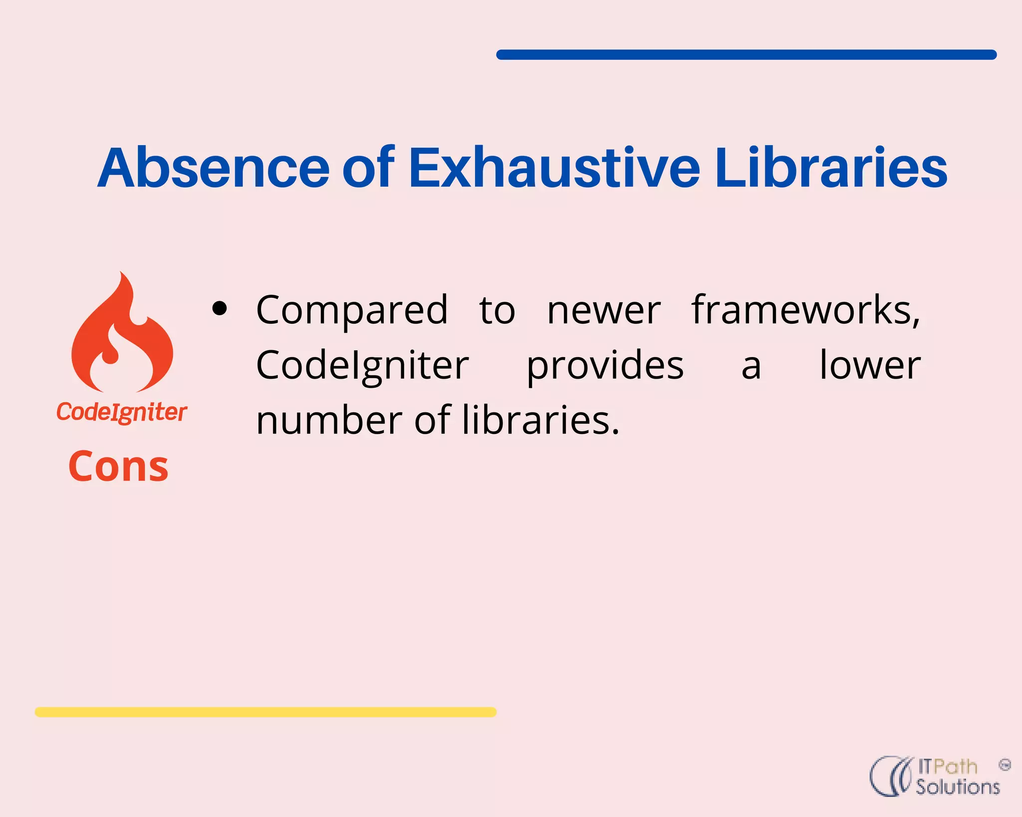 Laravel and CodeIgniter: pros & cons | PPT