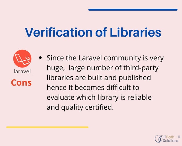 Laravel and CodeIgniter: pros & cons | PPT