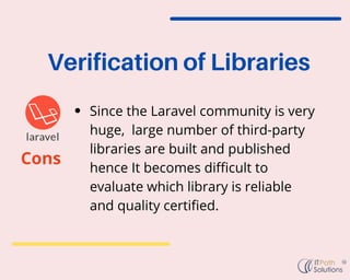 Laravel and CodeIgniter: pros & cons | PPT