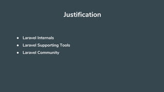 Laravel, beyond the framework | PPT