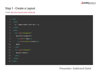 Laravel Blade Template | PPT