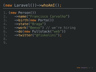 Build your own RESTful API with Laravel | PPT