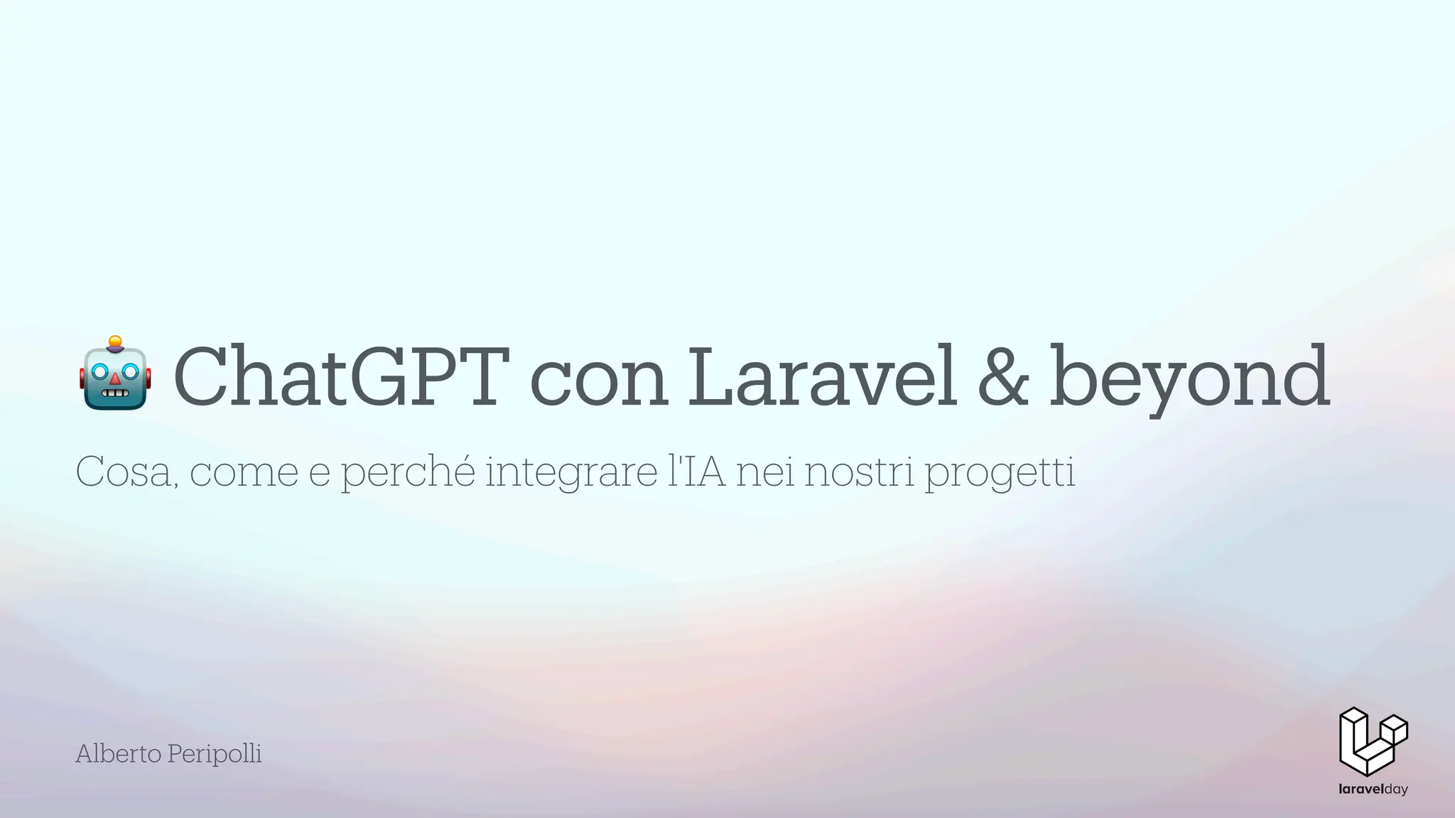 Laravelday 2023 - ChatGPT con Laravel ^ beyond | PDF