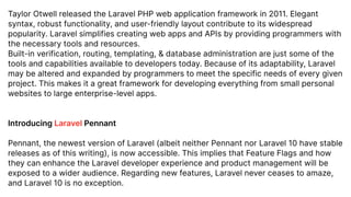 Professional Laravel Development Services for Your Business | PDF | Computer Software and ...
