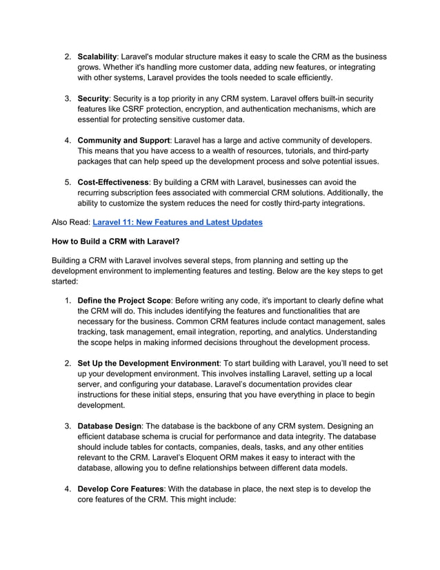 Laravel for CRM Development A Detailed Guide.pdf