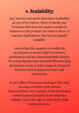 Laravel for e commerce build small store now and scale big later | PDF