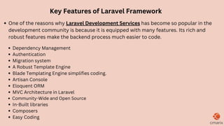 Top Reasons to Use Laravel for Web Development | PPTX