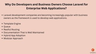 Top Reasons to Use Laravel for Web Development | PPTX
