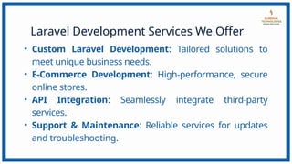 Laravel Framework Future of Modern Web Development.pptx