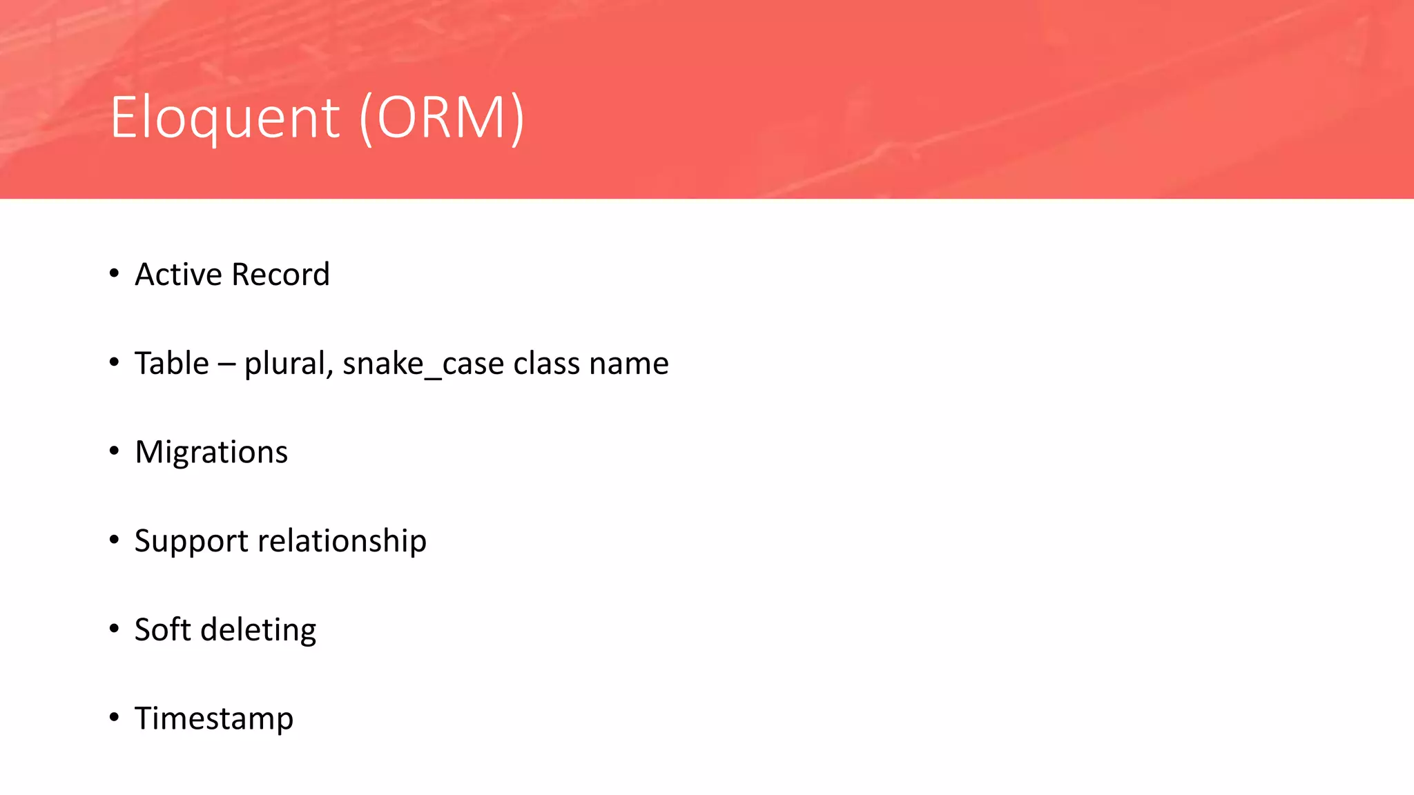 Laravel introduction | PPTX | Cloud Computing | Internet