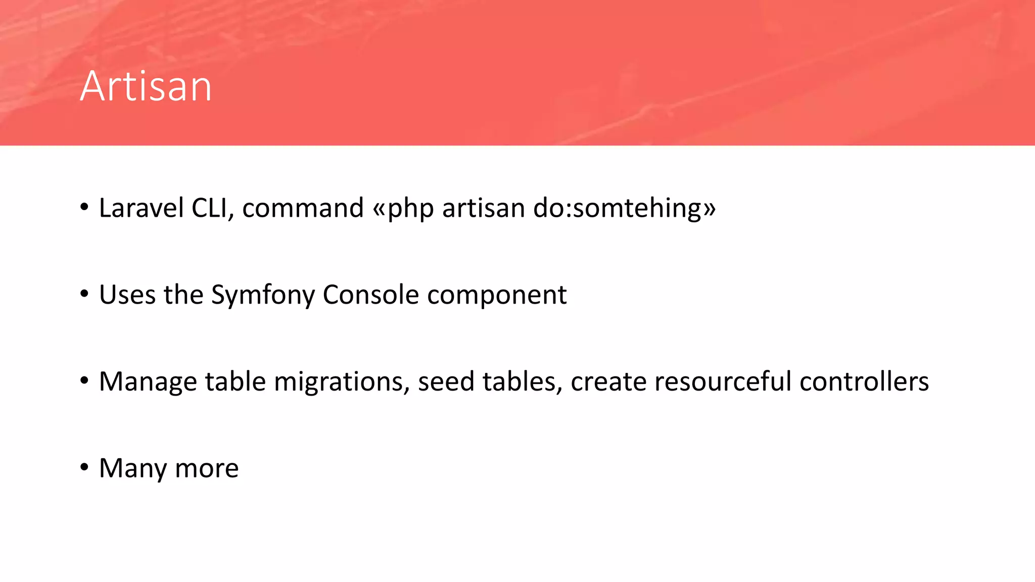 Laravel introduction | PPTX | Cloud Computing | Internet