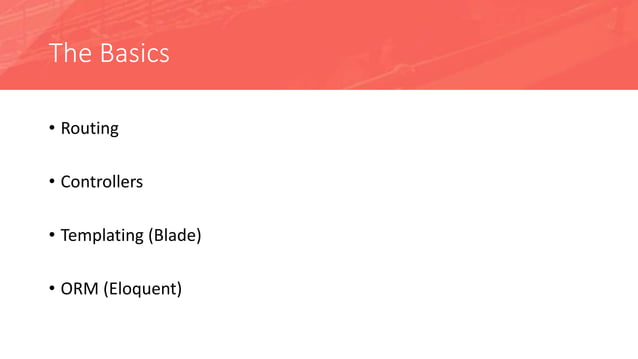 Laravel introduction | PPTX | Cloud Computing | Internet