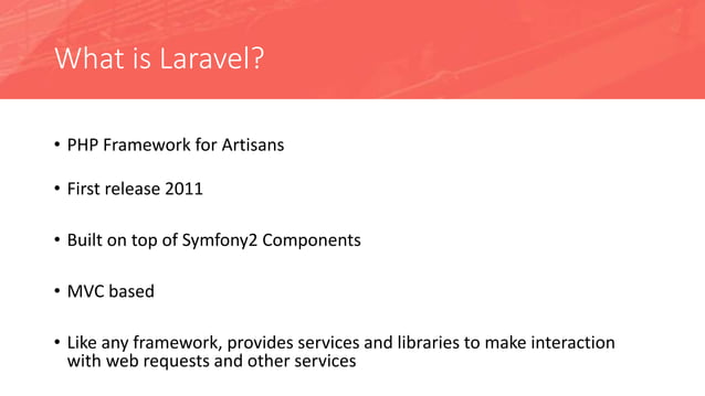 Laravel introduction | PPTX | Cloud Computing | Internet