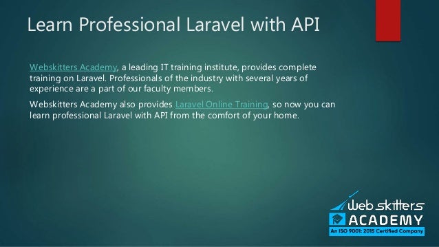 Laravel online training | PPT