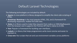 Laravel overview | PPTX