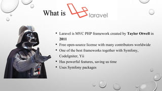 Laravel ppt | PPTX