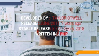 Laravel | PPTX | Web Development | Internet