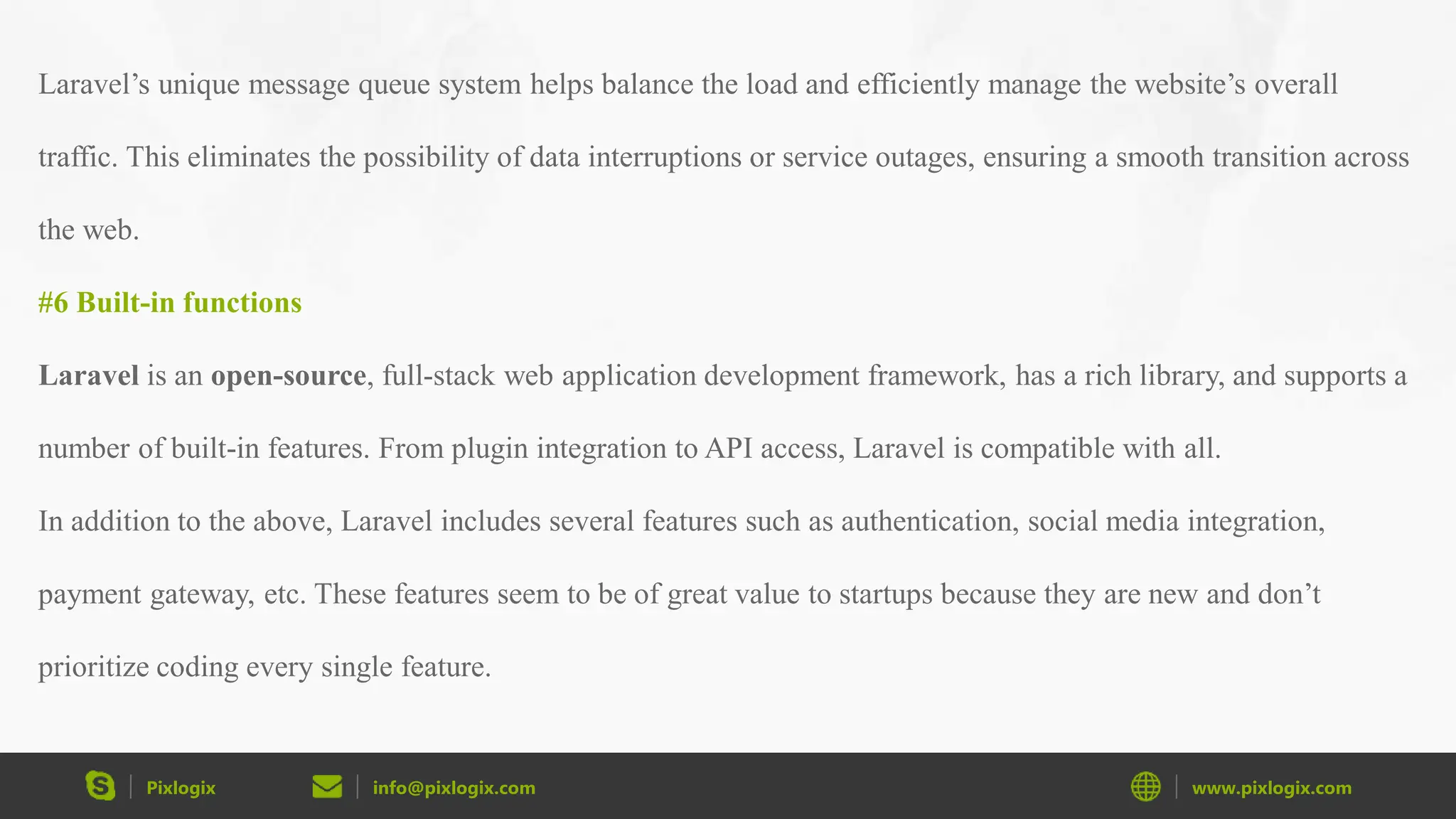 Laravel The Perfect Php Framework For Startups Ppt