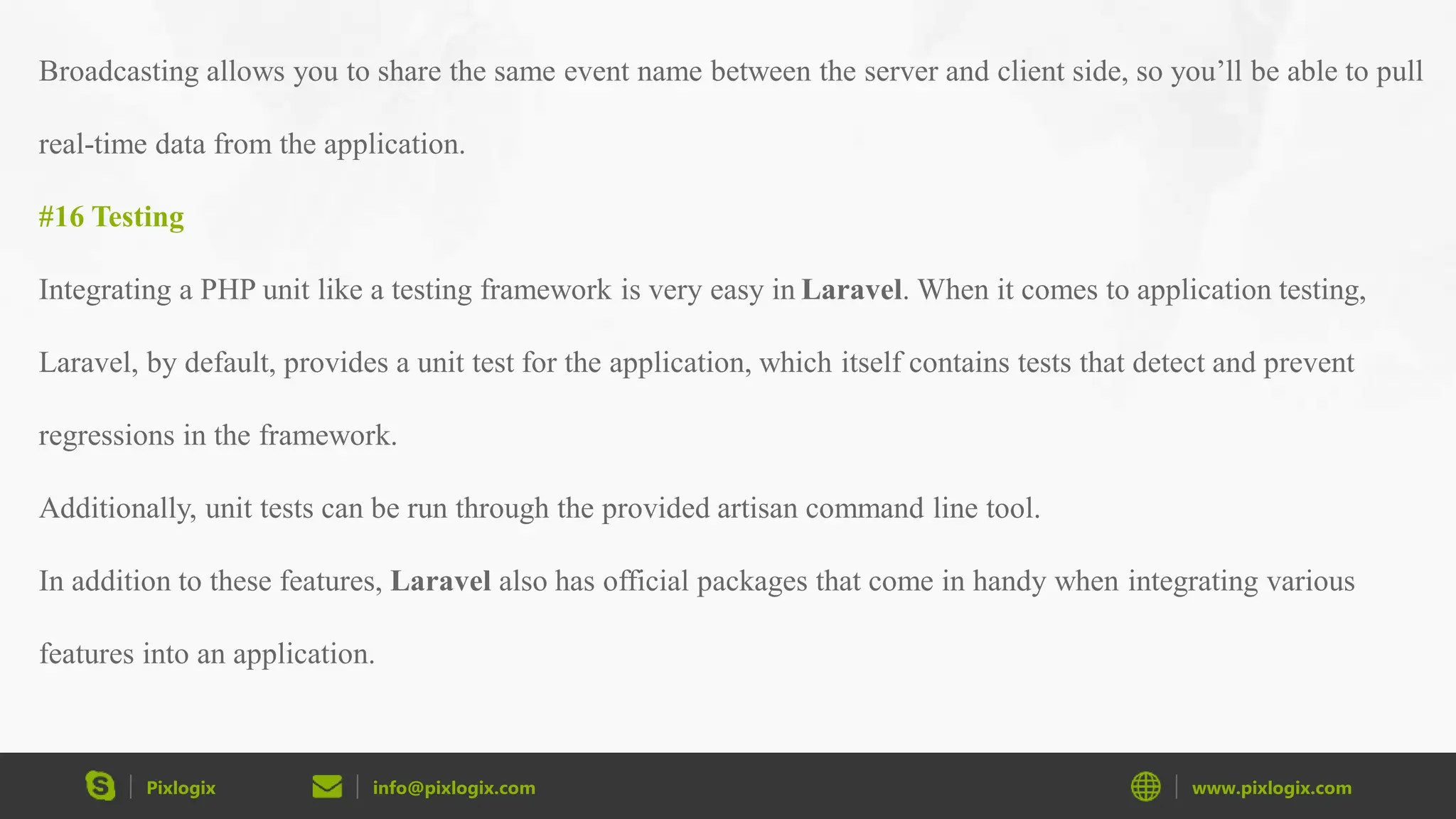 Laravel The Perfect Php Framework For Startups Ppt