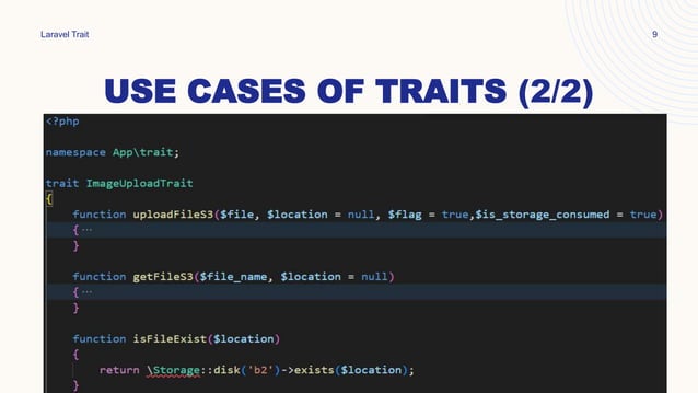 Laravel Traits.pptx