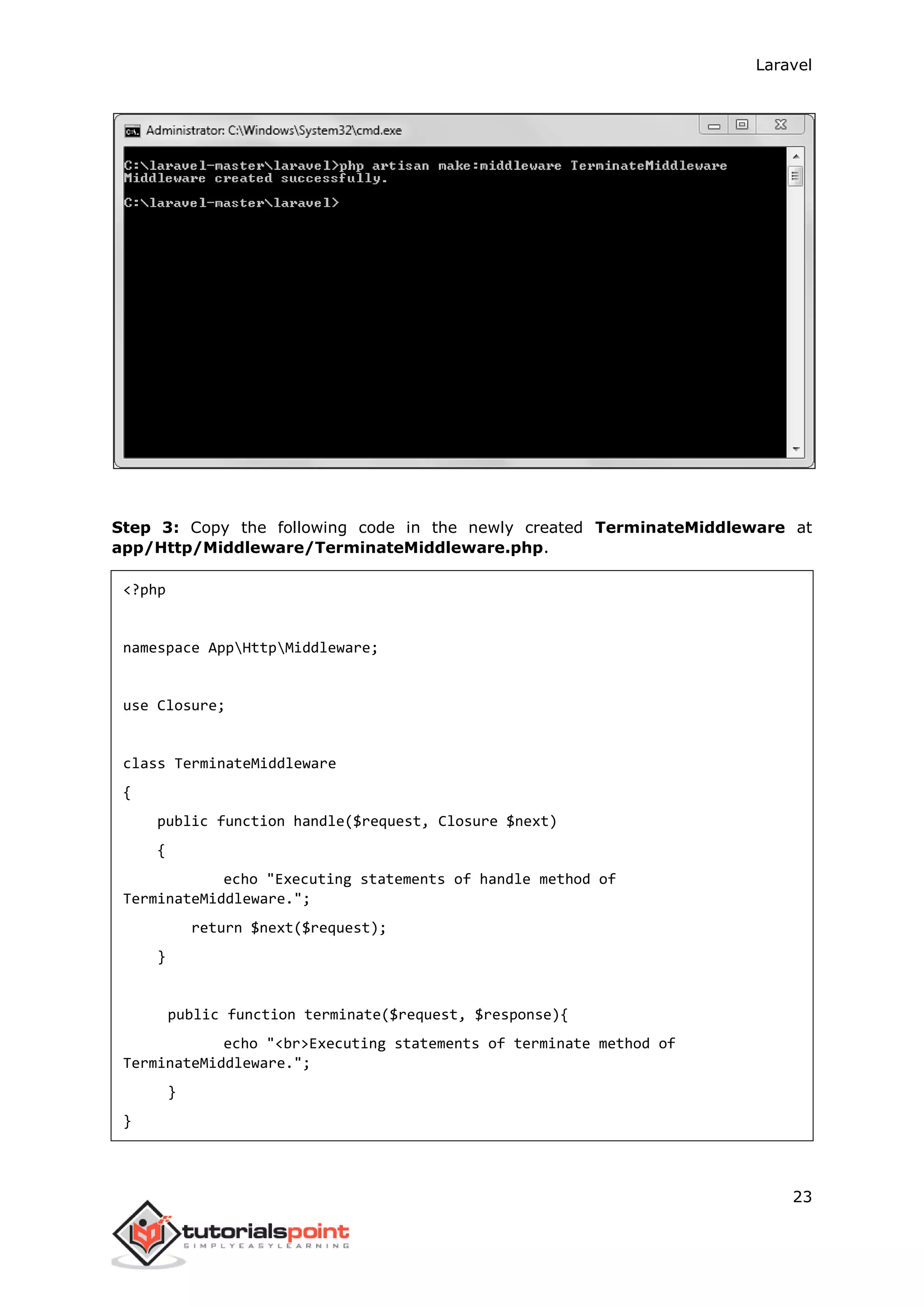 Laravel tutorial | PDF