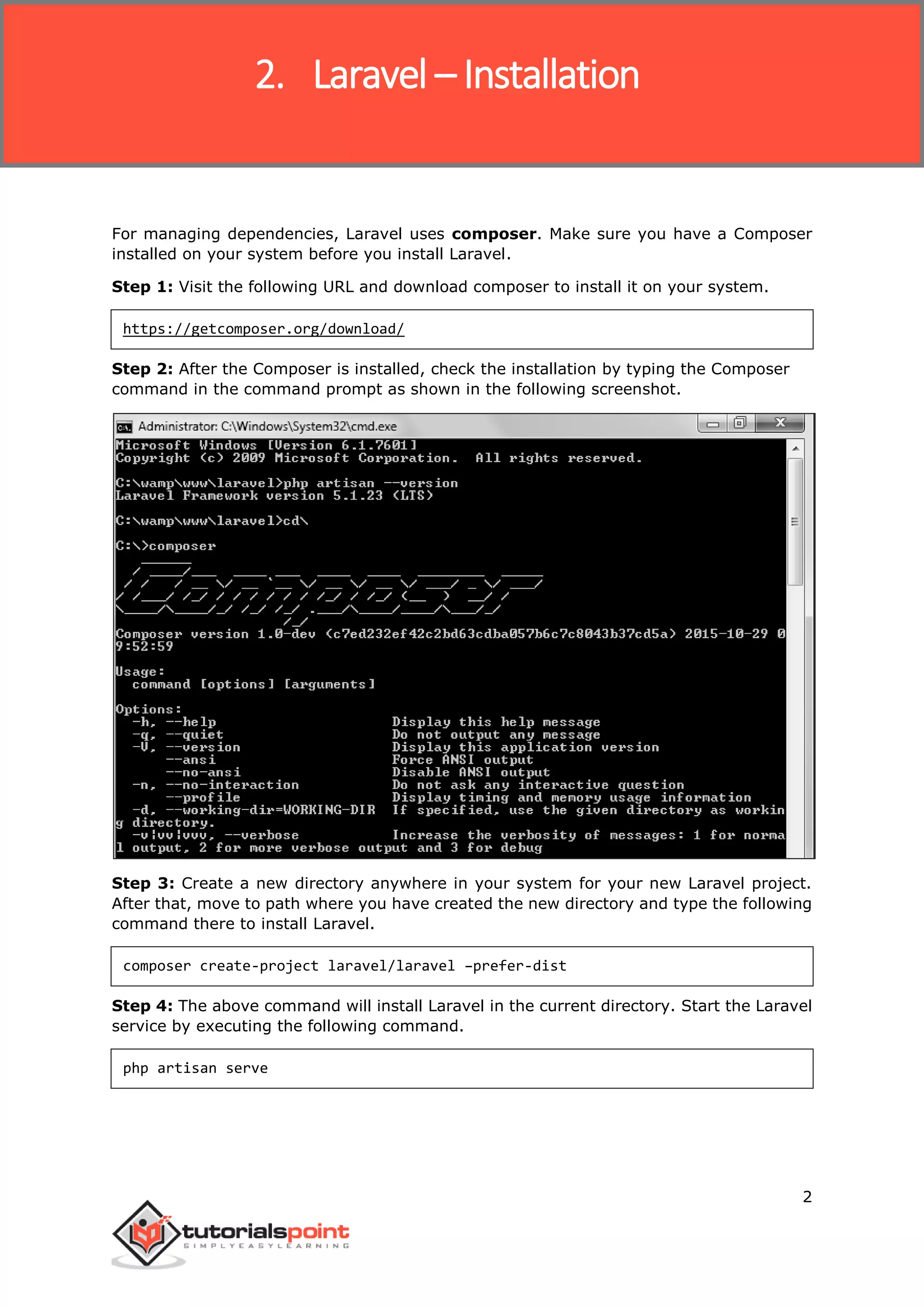 Laravel tutorial | PDF