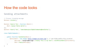 Laravel ua chatbot | PPT