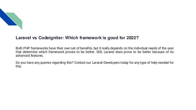 Laravel vs Codeigniter, Which is Better PHP Framework_.pptx