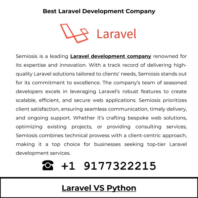 Laravel Vs Python Which Is Better For Web Development Pdf 
