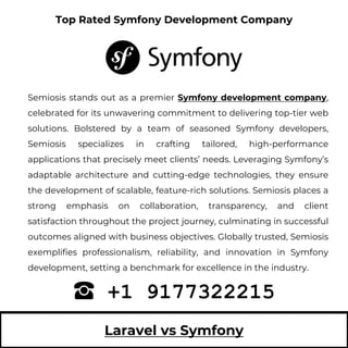 Laravel vs Symfony: Which is Better for Web Development? | PDF