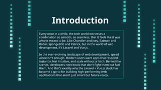 Laravel Vs Vue.js: Best Combination for Modern Web Development | PPTX