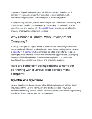 Laravel Web Development Company Building Scalable, High-Performance Applications.pdf