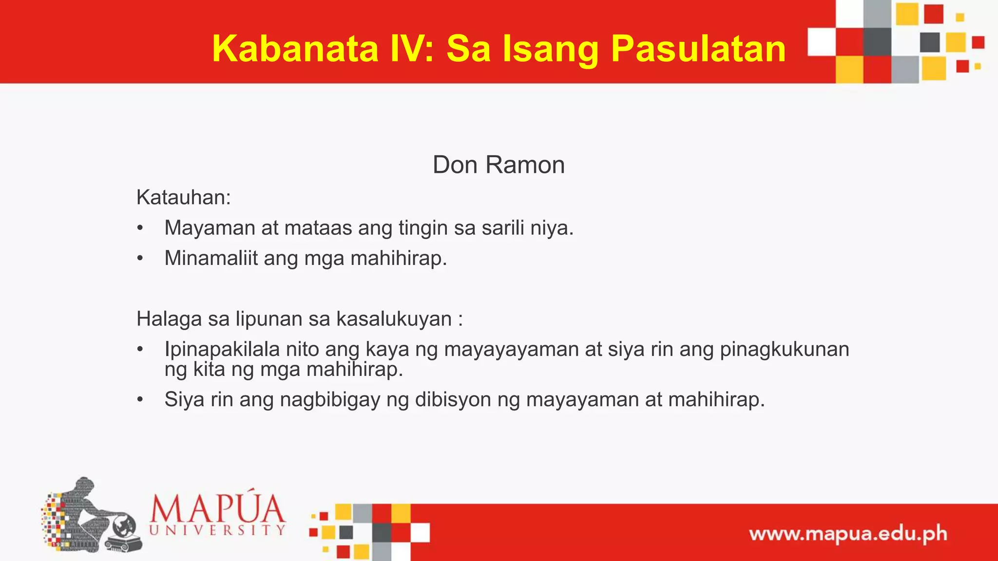 Kabanta IV- Banaag at Sikat | PPTX