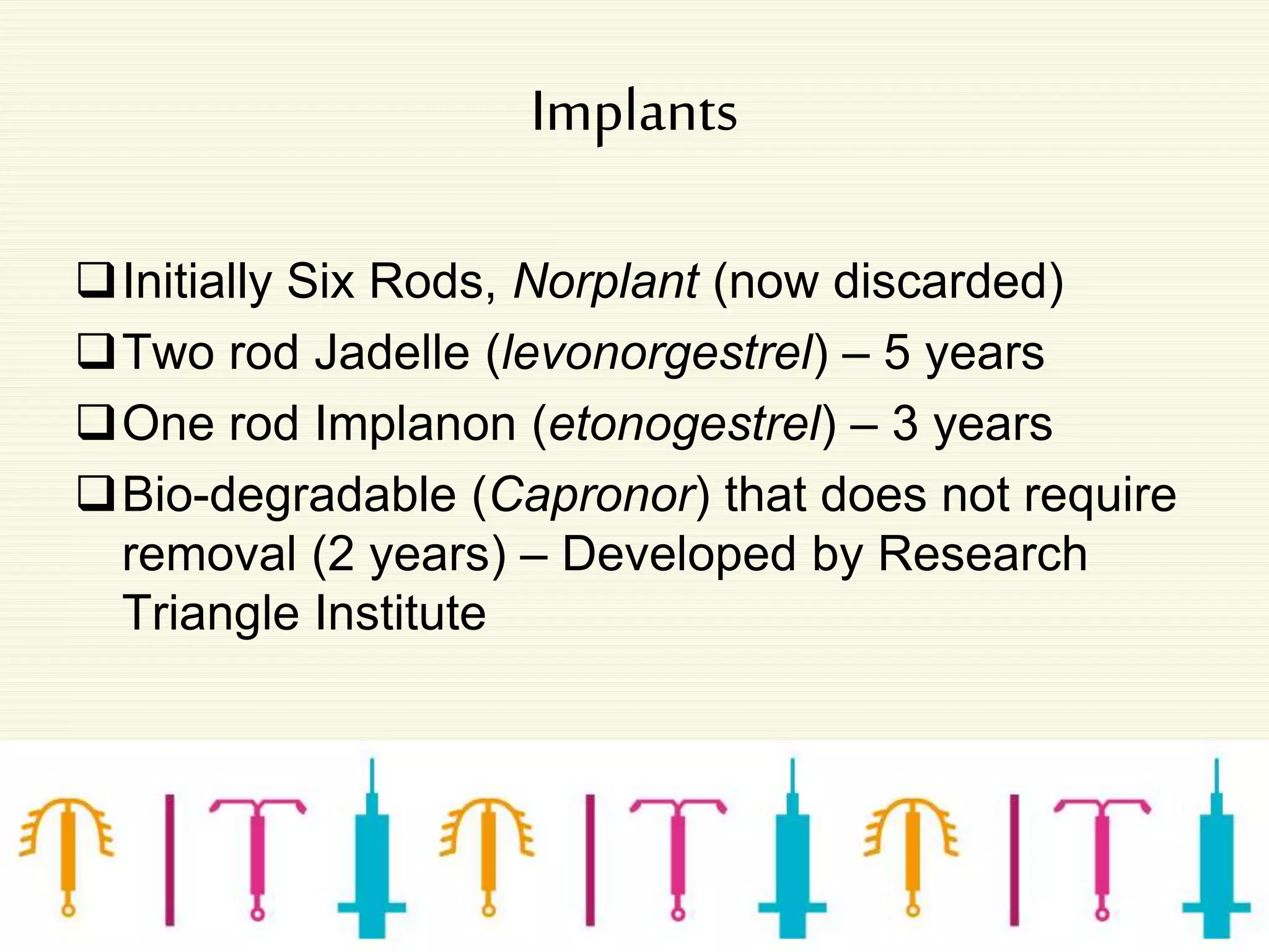 Long acting reversible contraception | PPTX
