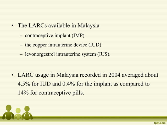 Long acting reversible contraception | PPTX