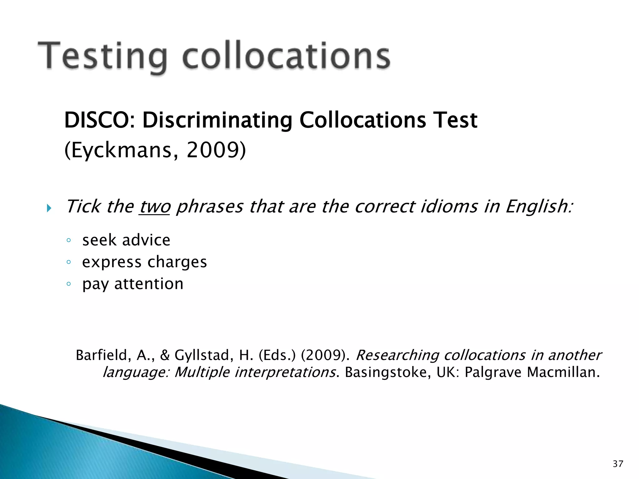 Assessing Vocabulary with Dr. John Read | PPTX