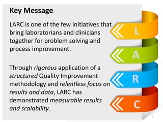 LARC presentation on the Continues Quality improvement | PDF