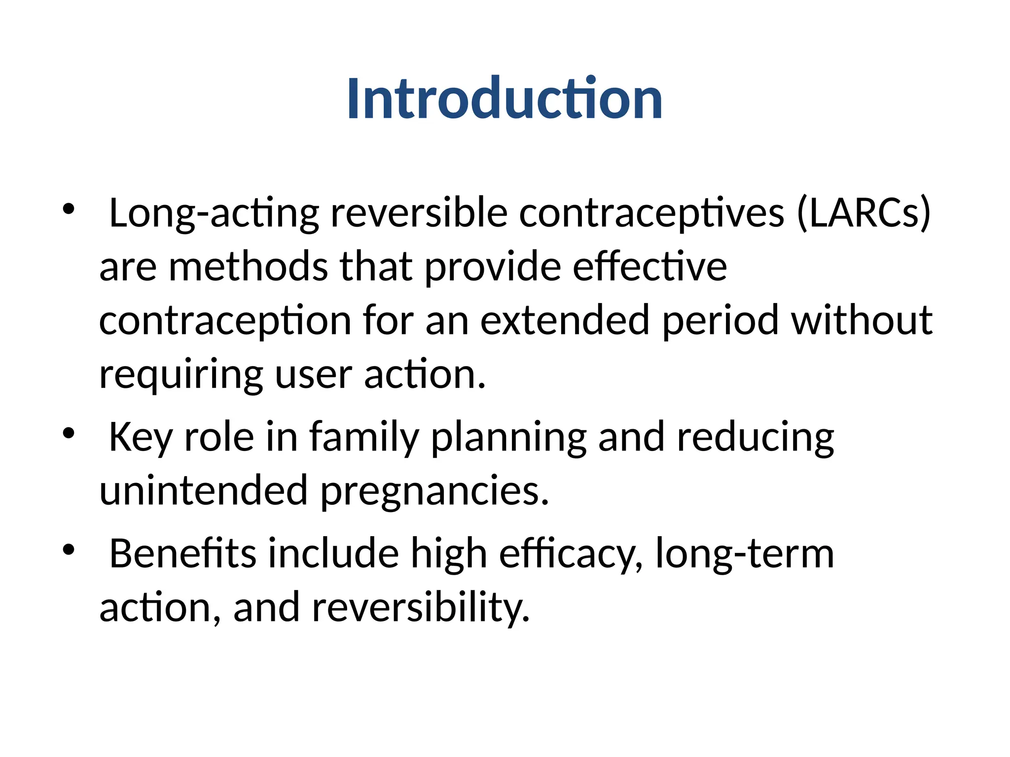 LARCs_Presentation (1).pptx long acting reversible contraceptives | PPTX