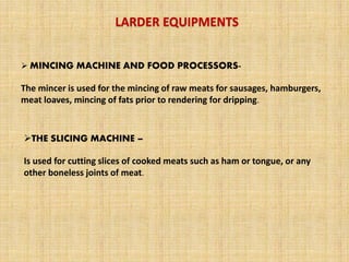 Gurpreet notes Larder | PPTX