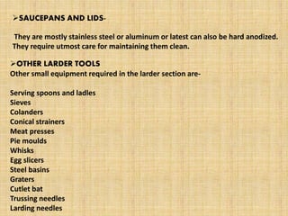 Gurpreet notes Larder | PPTX