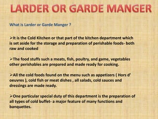 Gurpreet notes Larder | PPTX
