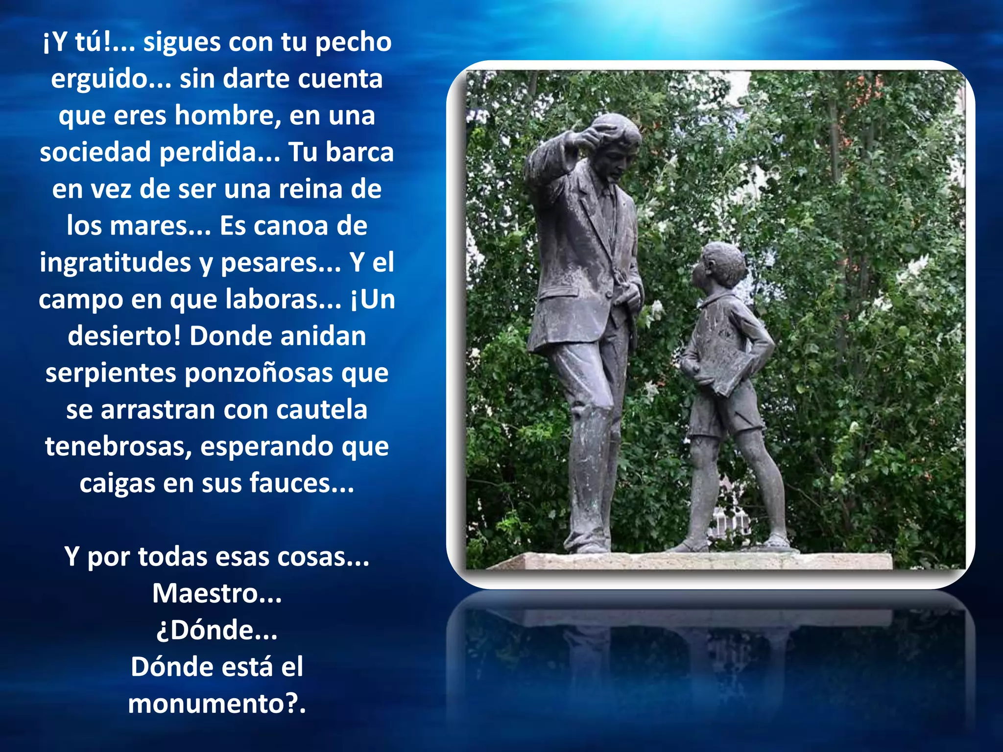 La realidad del maestro | PPTX