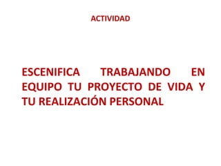 La realización personal | PPT