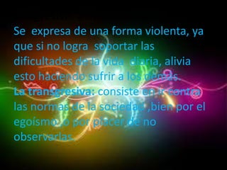 La Rebeldía en los Adolescentes | PPTX