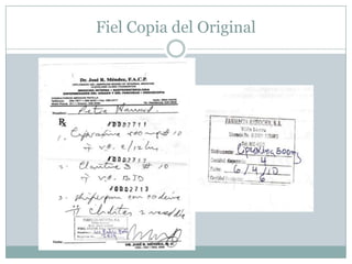 La receta medica.. | PPTX