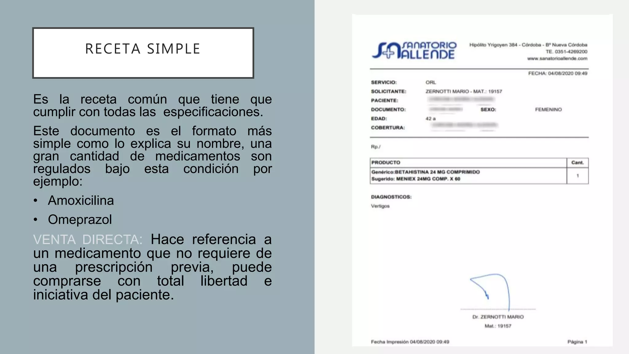 La receta medica trabajo.pptx