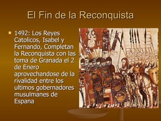 La Reconquista | PPT