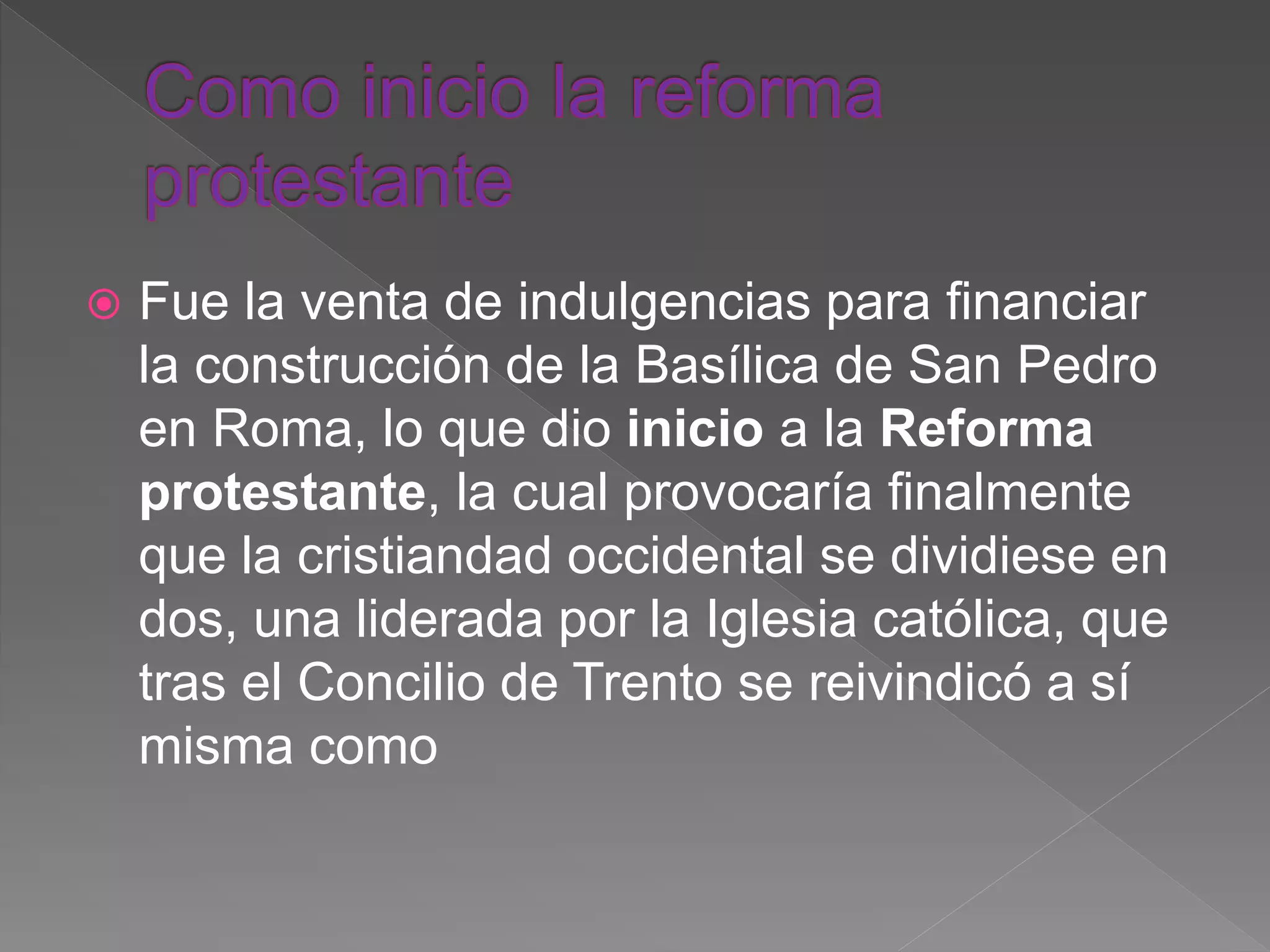 La reforma protestante | PPTX | Christianity | Religion & Spirituality