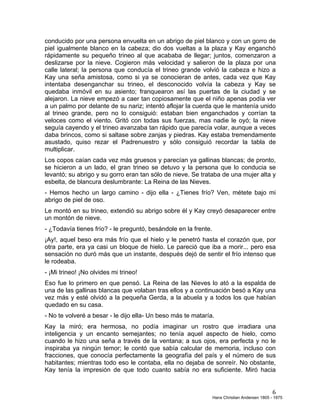 La reina de las nieves | PDF