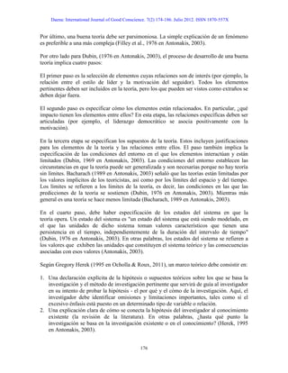 La relación entre el marco teórico, las preguntas de investigación y ...